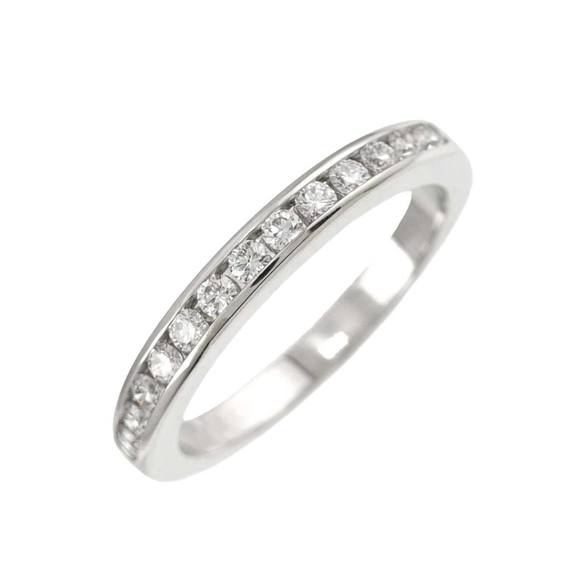 Tiffany & Co. | Jewelry | Tiffany Co Half Circle Channel Setting Ring ...